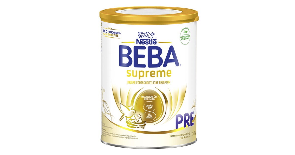 BEBA® SUPREME Säuglingsnahrung| Nestlé FamilyNes