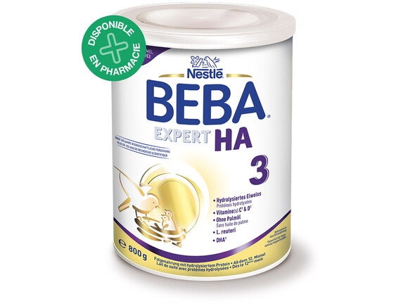 BEBA HA 3: Lait hypoallergénique pour bébé | Nestlé Baby & me